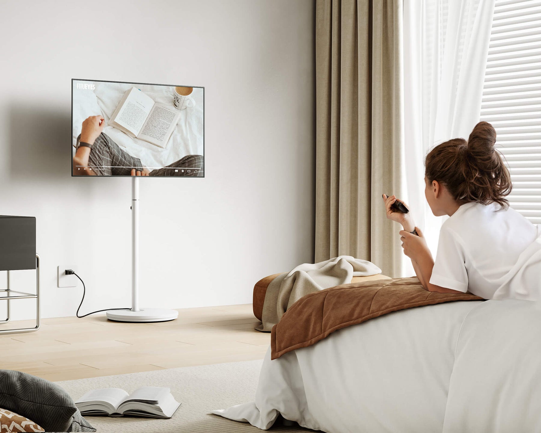 FITUEYES Master V2 FT48 TV Stand - FITUEYES