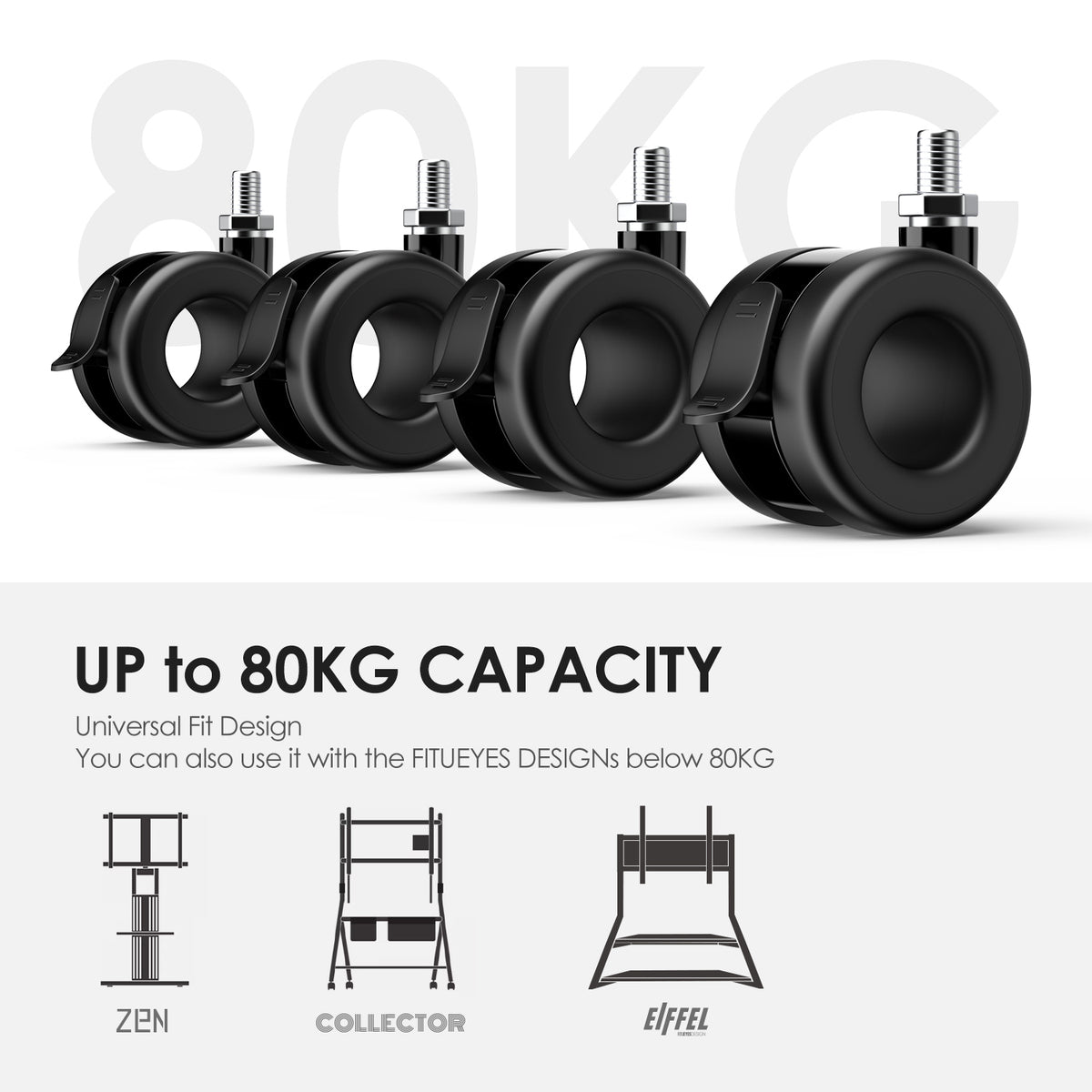 Universal Casters W1 - FITUEYES