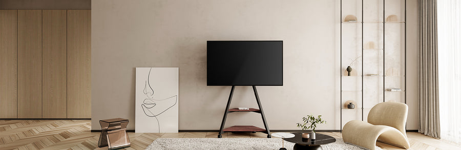 Universal Floor TV Stands with Mount (32"-85") | FITUEYES