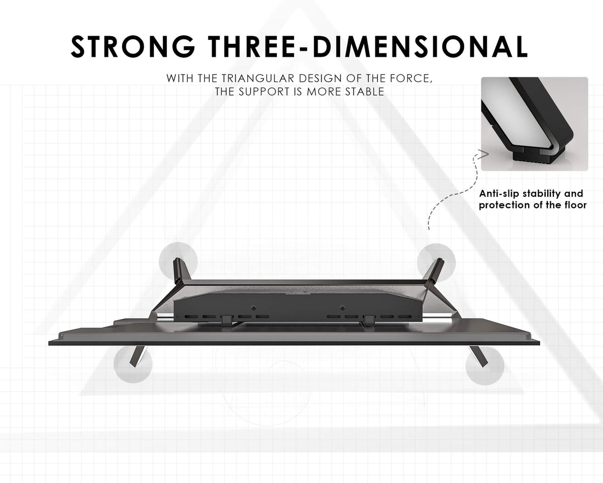 FITUEYES Picasso FT88 Floor TV Stand - FITUEYES